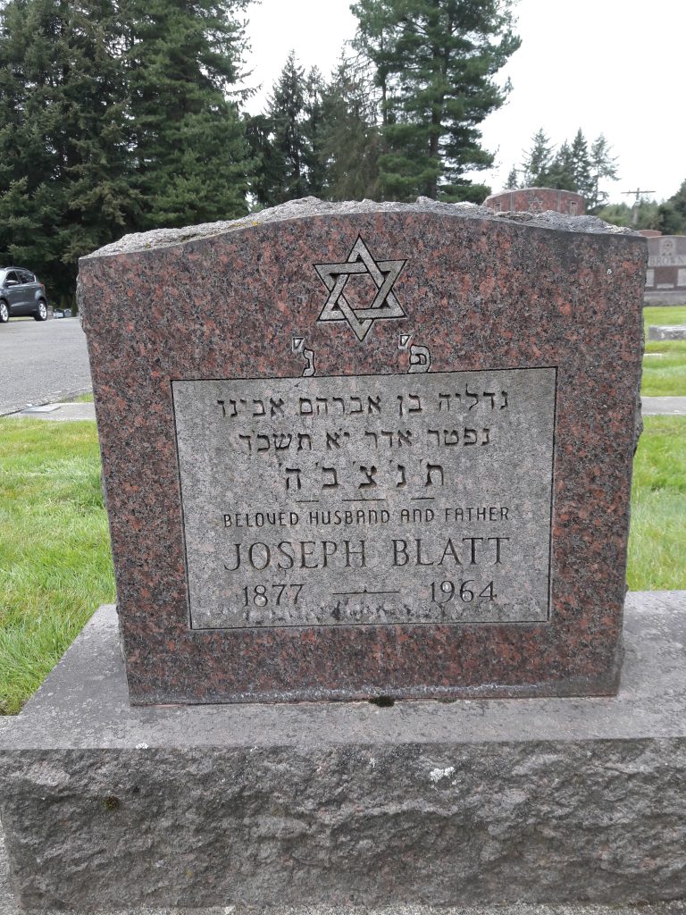 Blatt Joseph – HNT